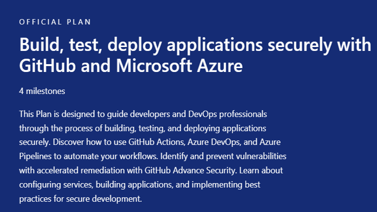 Microsoft | Build, test, deploy apps securely - GitHub & Microsoft ...