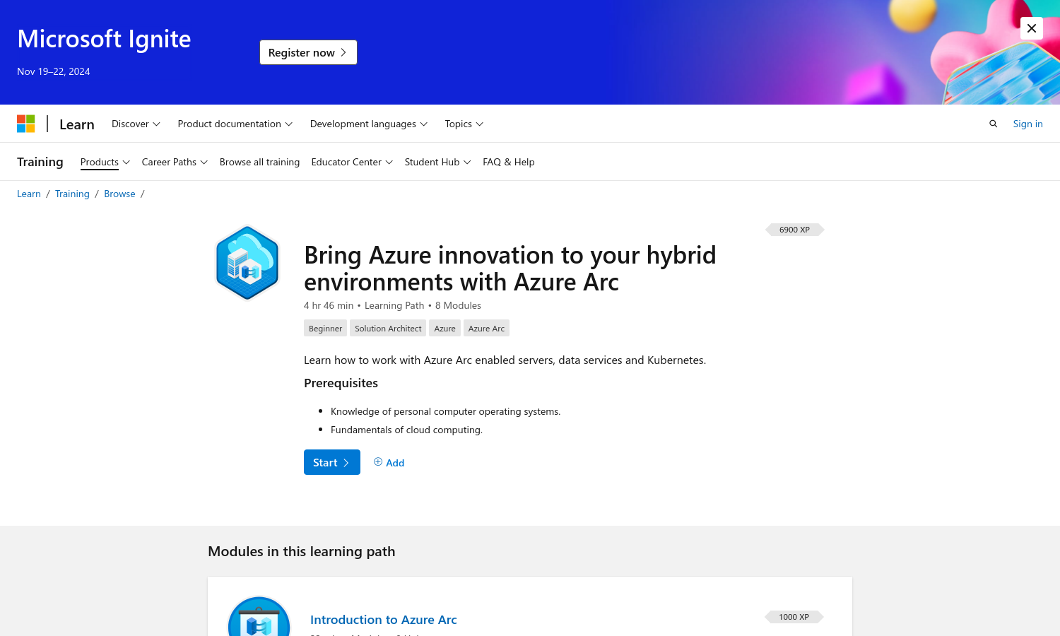 Microsoft Azure In Hybrid Environments With Azure Arc Learn